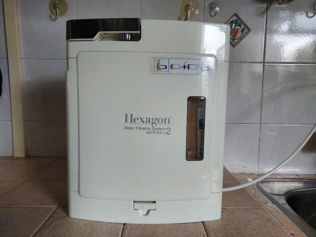Hexagon Water Filtration System 2, TV & Home Appliances, Kitchen ...