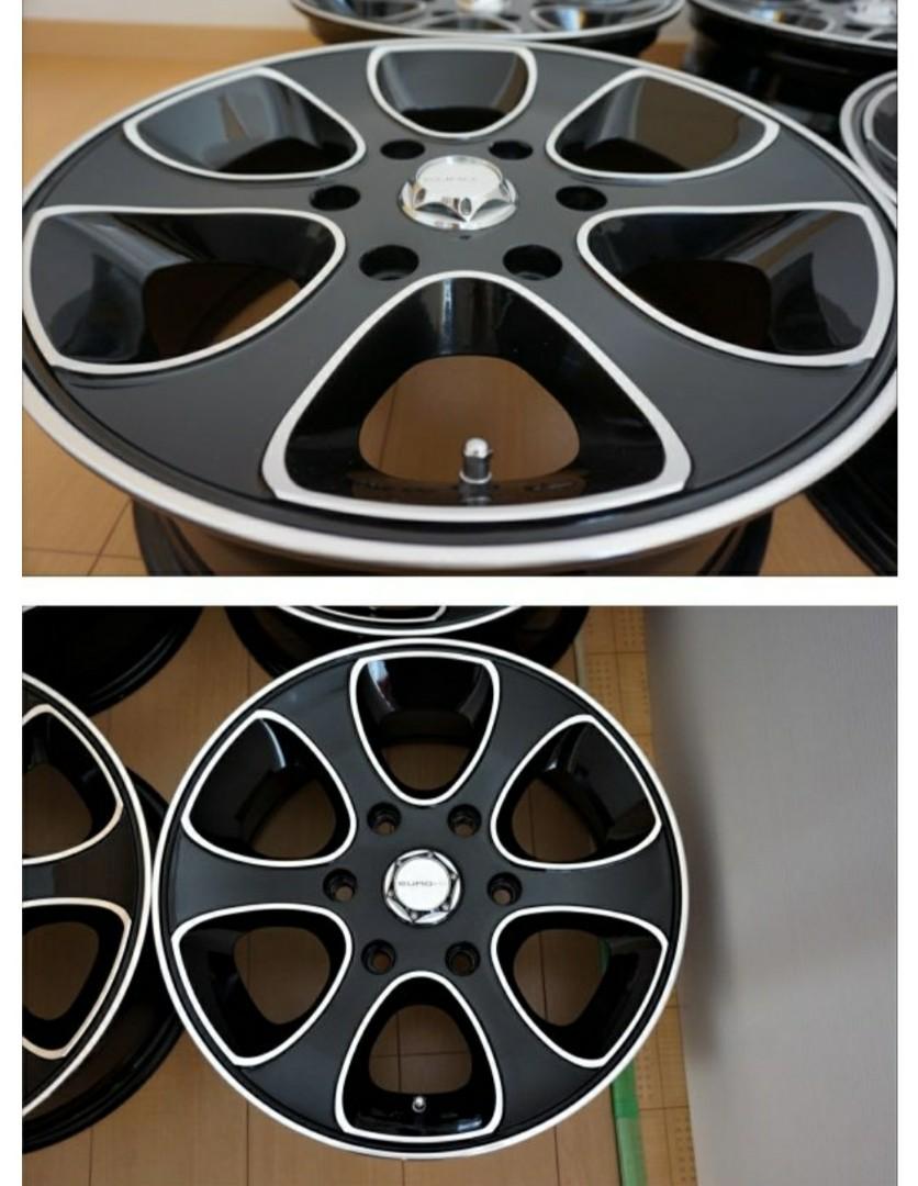 Hiace 16'inch Euro-S Rims, Car Accessories, Tyres & Rims on Carousell