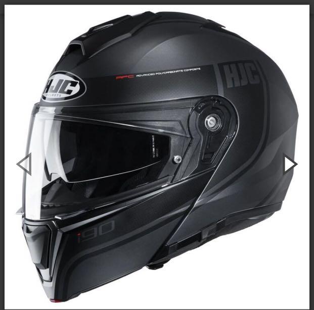 Hjc i90 modular helmet, Motorcycles, Motorcycle Accessories on Carousell