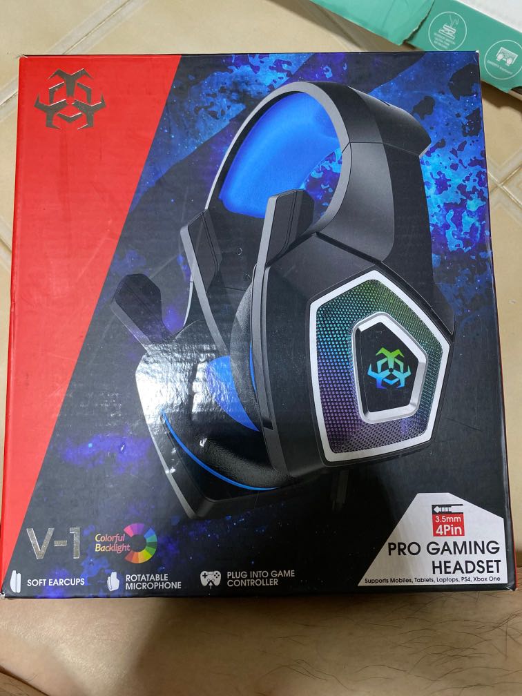 Hunterspider v1 Gaming Headset, Audio, Headphones & Headsets on Carousell