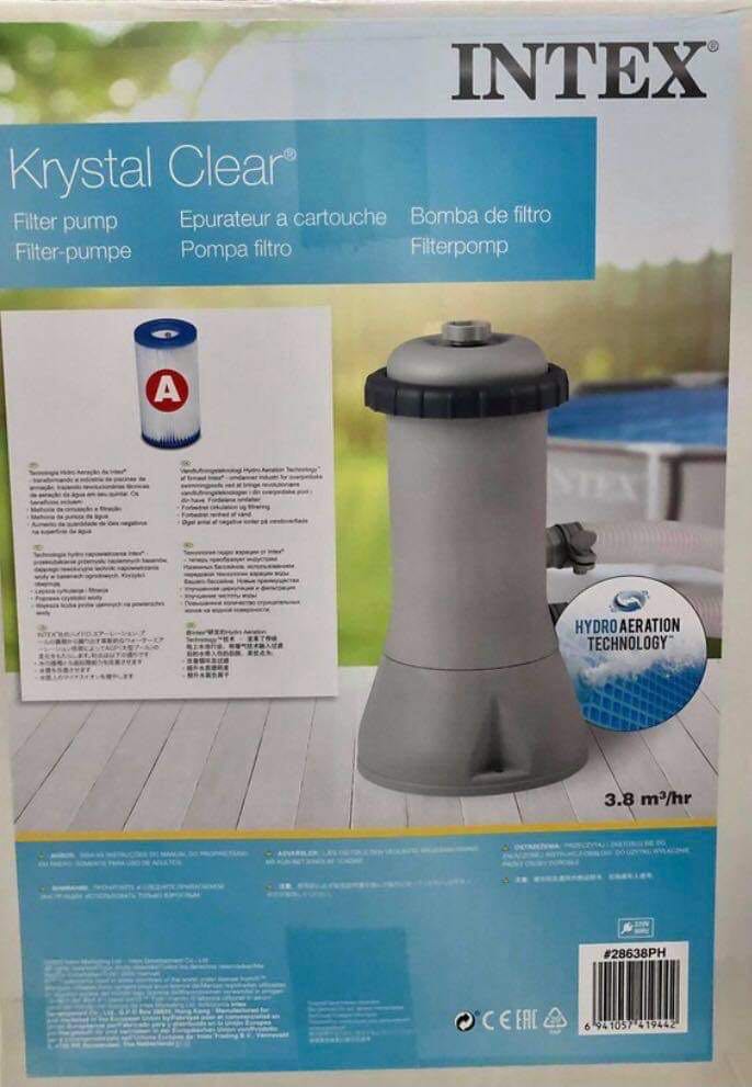 INTEX FILTER PUMP, TV & Home Appliances, Kitchen Appliances, Water ...