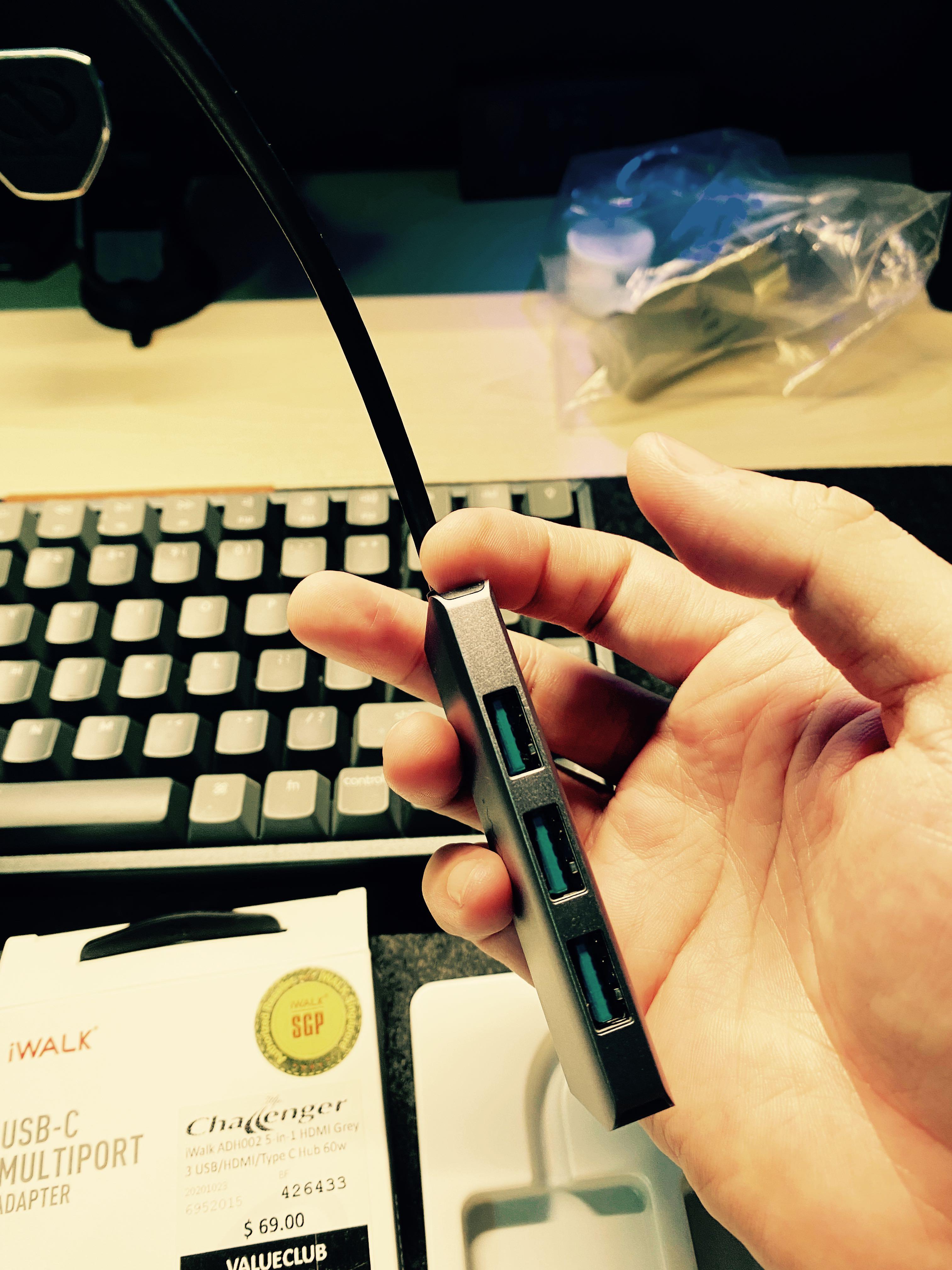 iWalk USB-C Multiport Adapter (Type C Hub), Computers & Tech, Parts ...