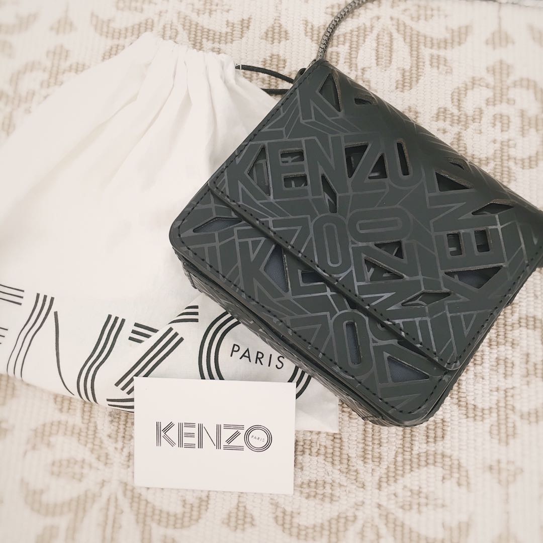 Kenzo Flying Laser Cut Shoulder Bag Tas, Barang Mewah, Tas & Dompet di ...