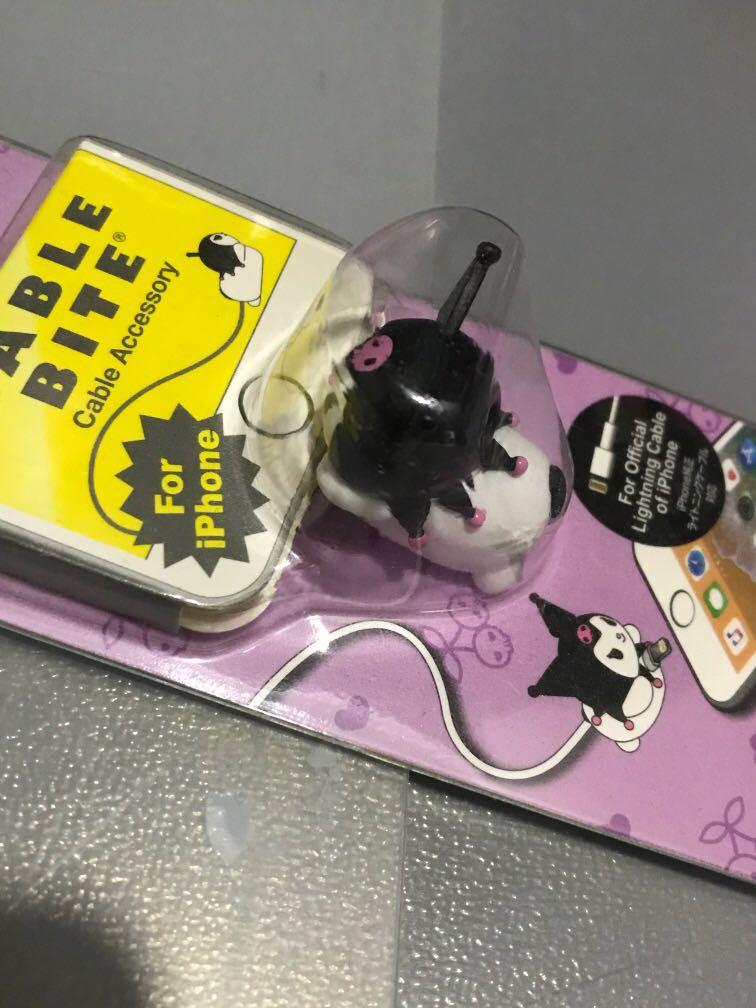 Kuromi iPhone cable protector (authentic Sanrio), Mobile Phones ...