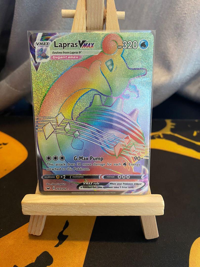 Lapras VMAX 203/202, Hobbies & Toys, Toys & Games on Carousell