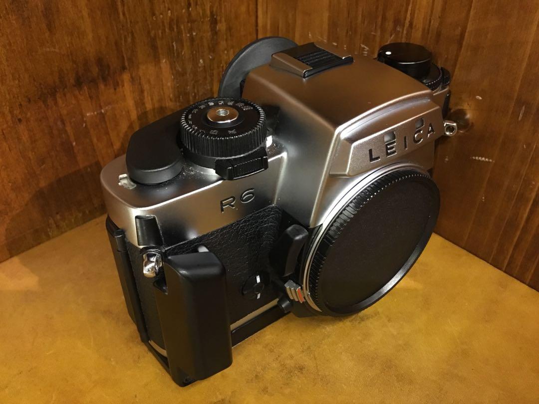 Leica R6 with Vertical Grip(1775995), Photography, Cameras on Carousell