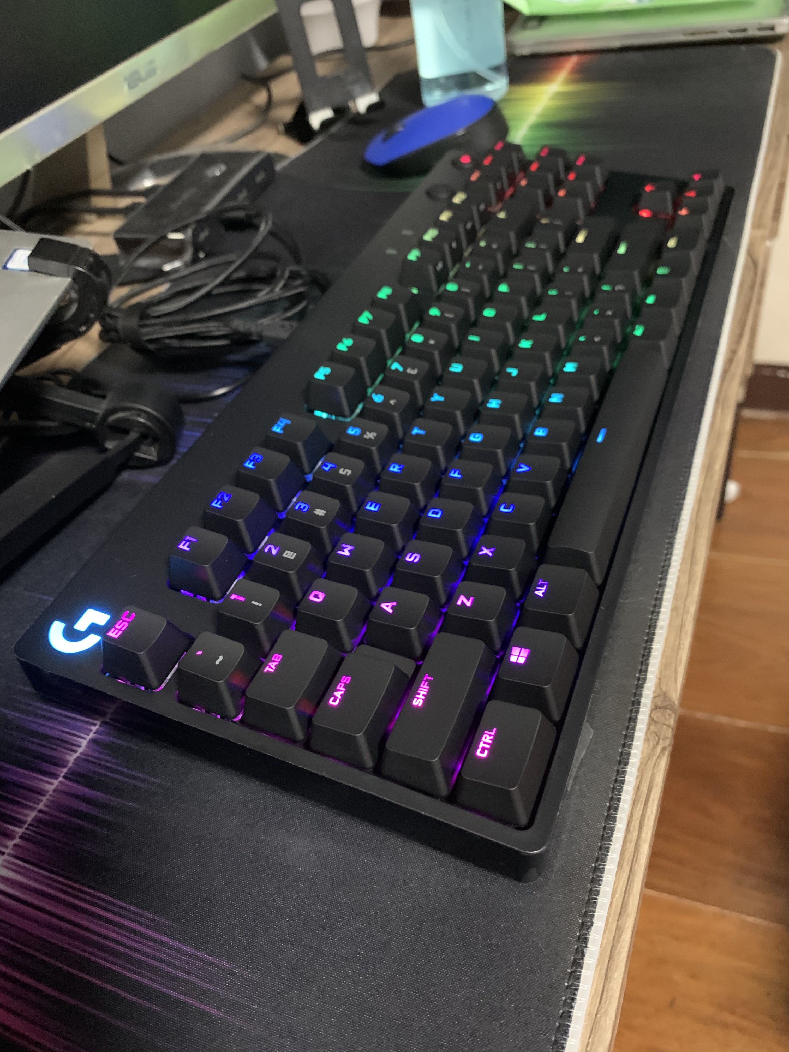 Logitech PRO X Gaming Keyboard, Computers & Tech, Parts & Accessories ...