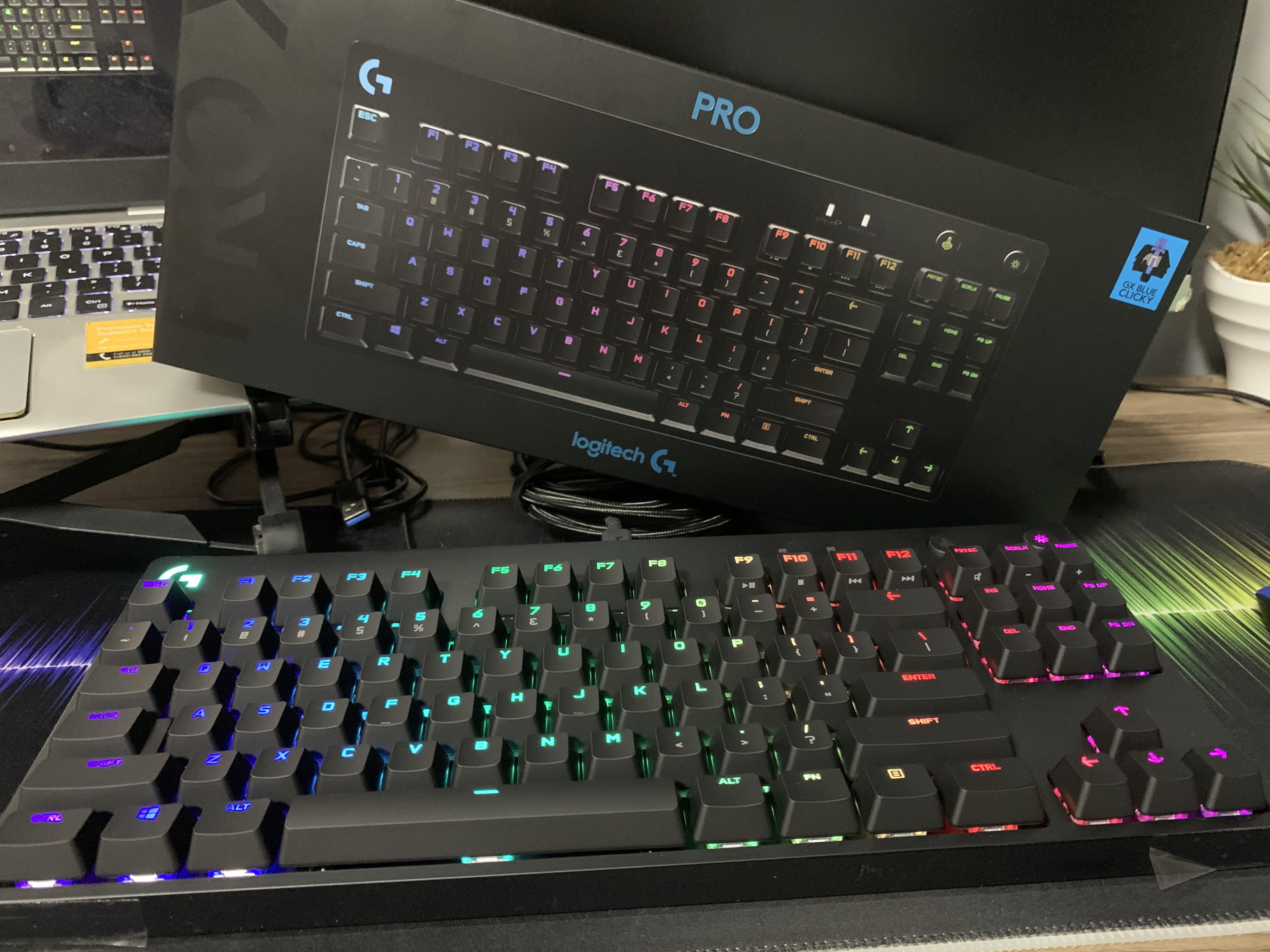 Logitech PRO X Gaming Keyboard, Computers & Tech, Parts & Accessories ...