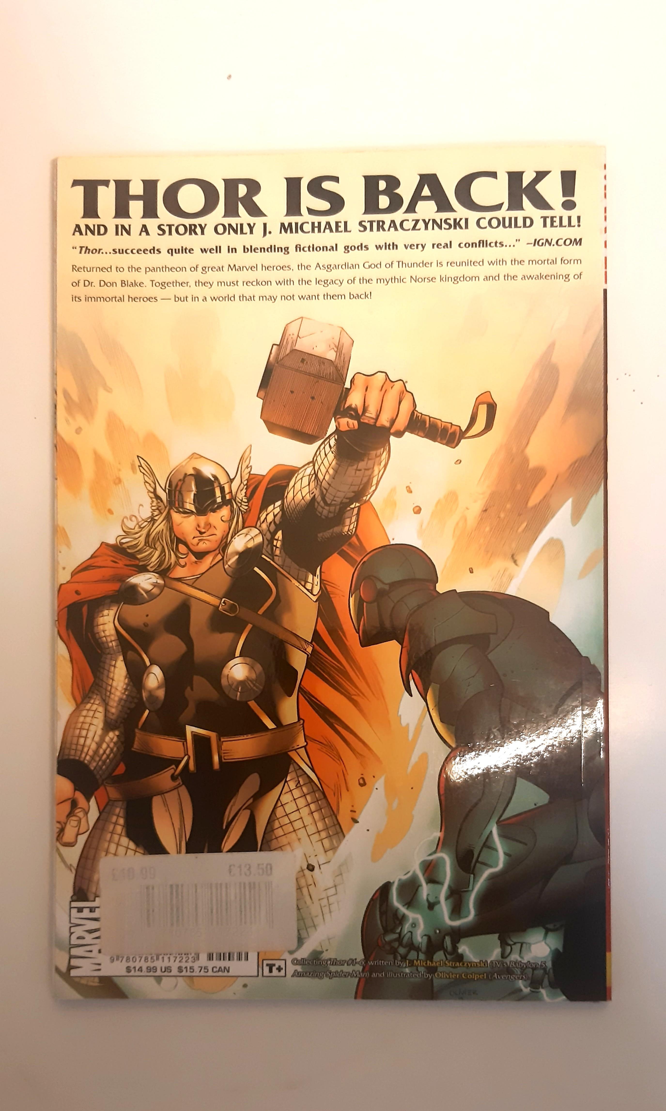 Marvel Comic Thor Volumes 1 and 2 , Hobbies & Toys, Books & Magazines ...