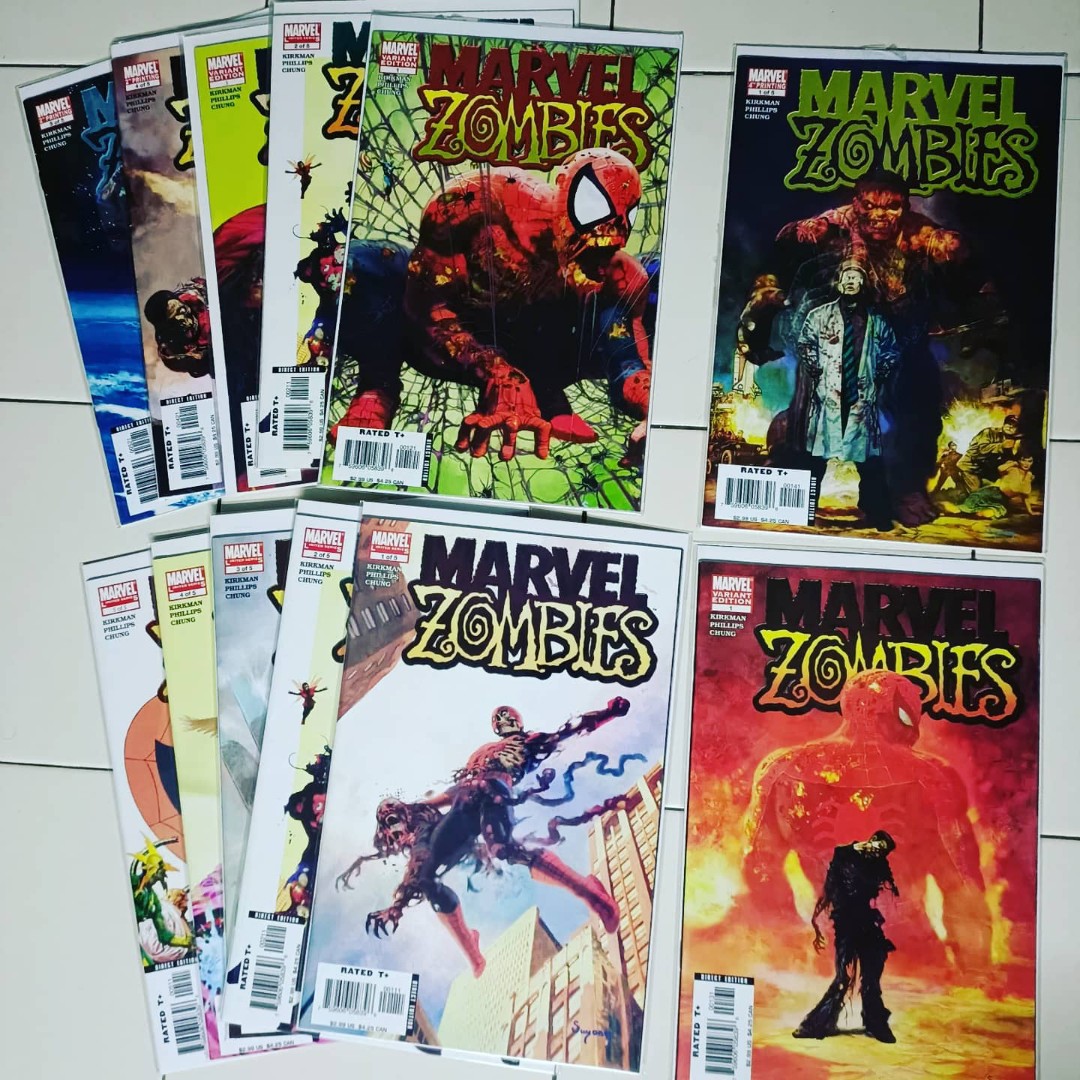 Marvel Zombies collection, Hobbies & Toys, Books & Magazines, Comics ...