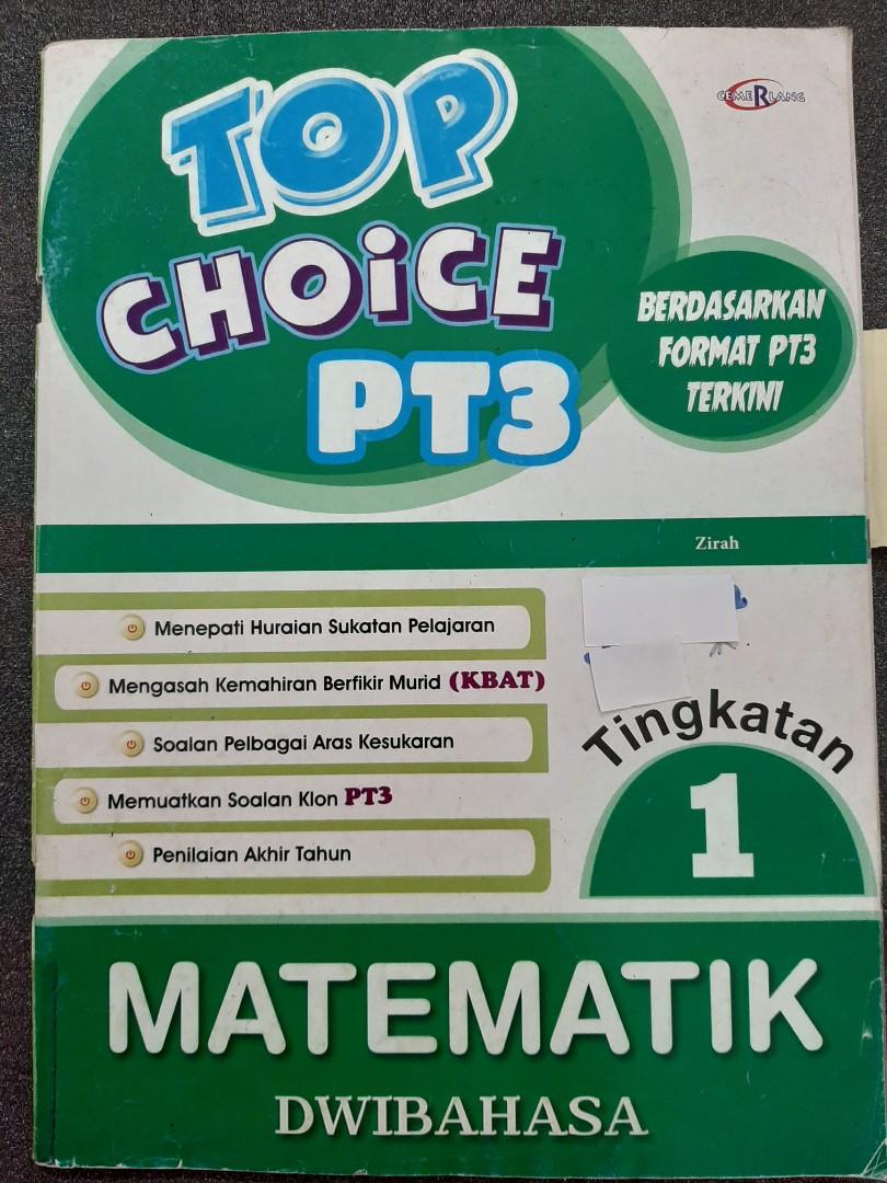 Mathematics PT3 Form 1 (Cemerlang), Hobbies & Toys, Books & Magazines ...