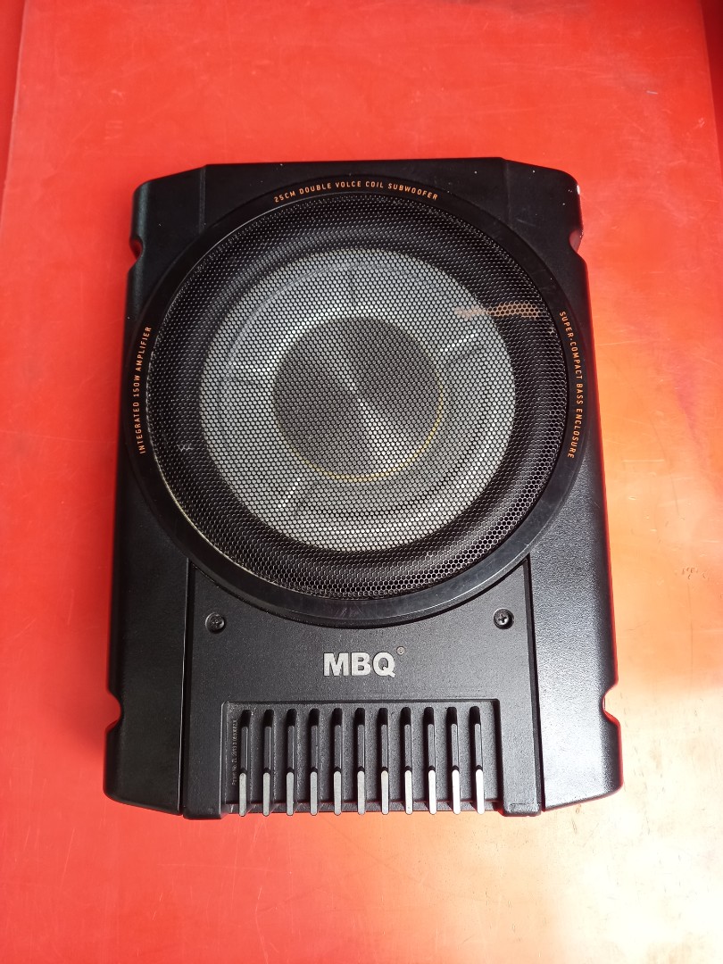 MBQ underseat subwoofer, Audio, Soundbars, Speakers & Amplifiers on ...