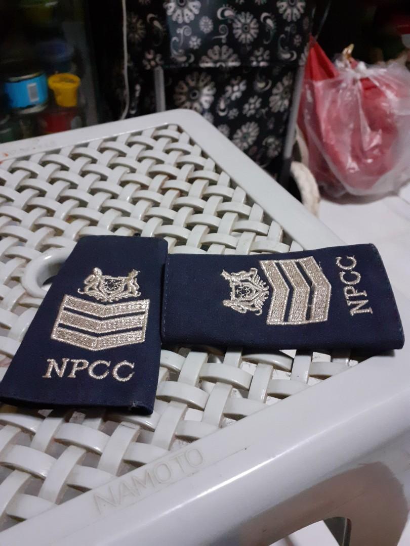 Npcc rank staff sergeant, Men's Fashion, Watches & Accessories, Jewelry ...