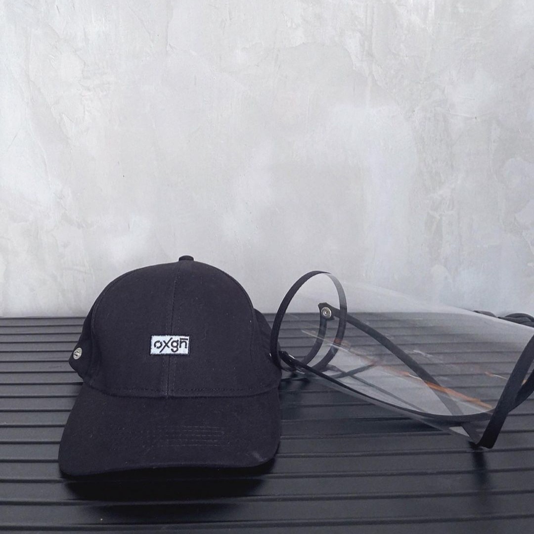 OXGN Cap with detachable face shield (brand new), Men's Fashion ...