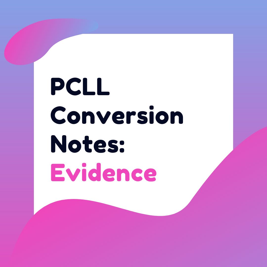 PCLL Conversion Evidence Notes, 興趣及遊戲, 書本 & 文具, 書本及雜誌 - 補充練習 - Carousell