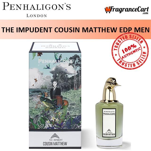 Penhaligon’s The Impudent Cousin Matthew EDP for Men (75ml) Eau de ...