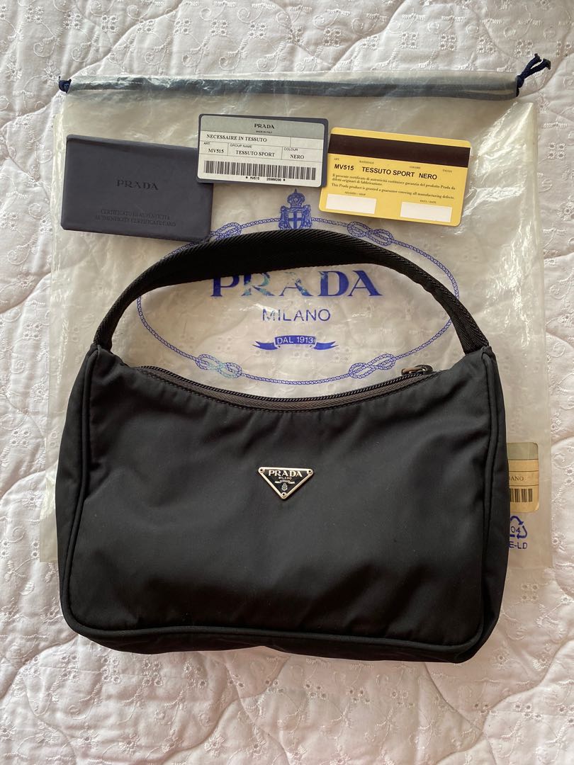 Prada Iconic Reissued, Luxury, Bags & Wallets on Carousell