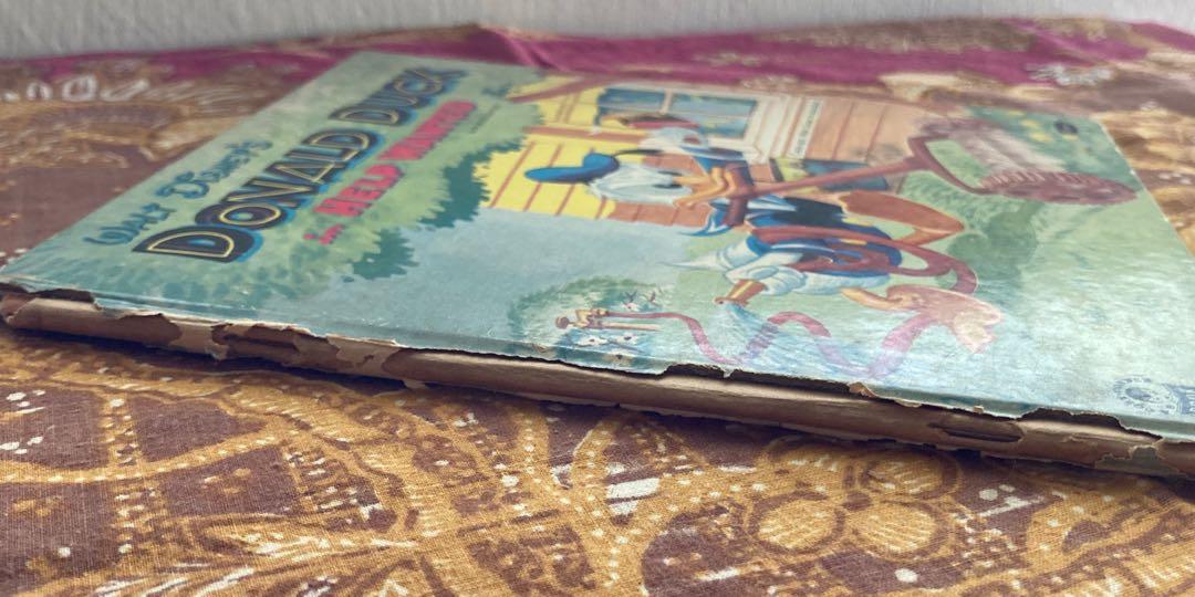 Rare 1955 Walt Disneys Donald Duck in Help Wanted book, Hobbies & Toys ...