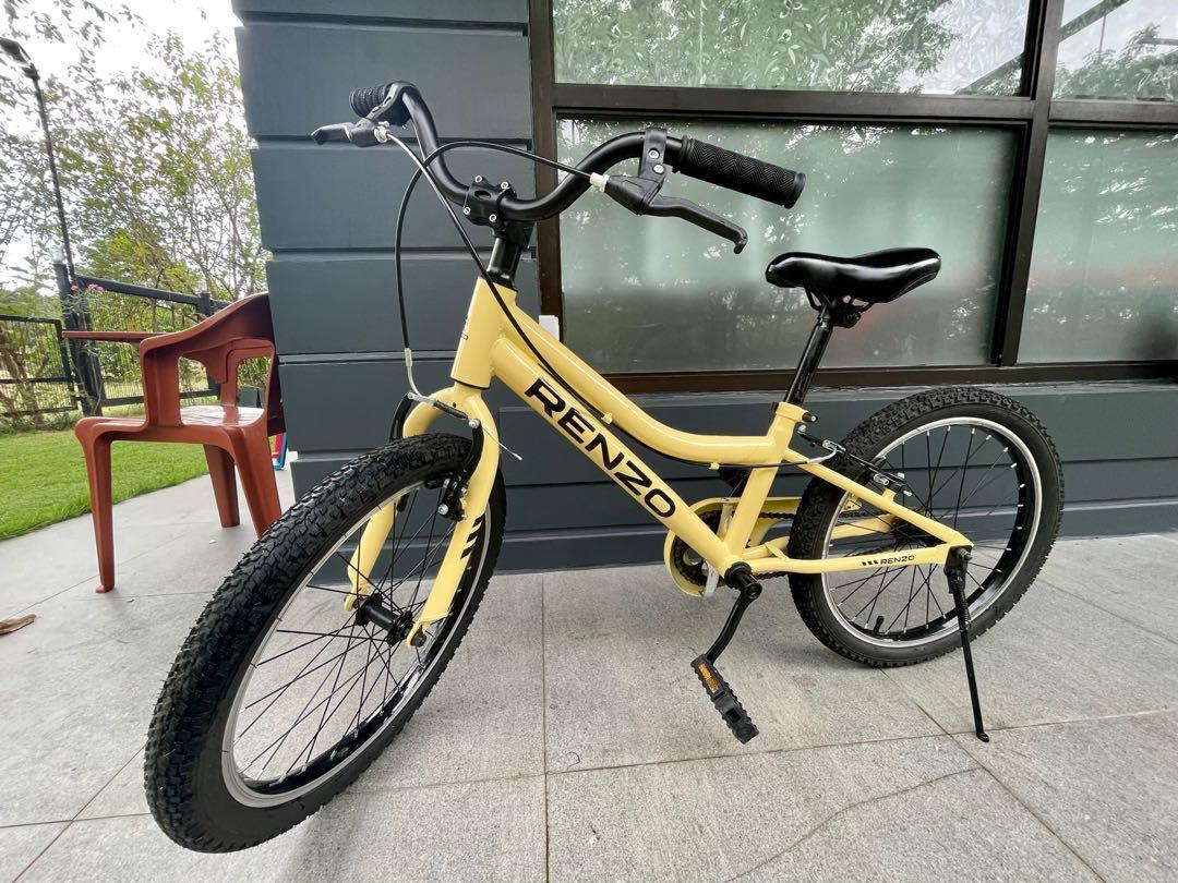 Renzo Kids’ Bike, Sports Equipment, Bicycles & Parts, Bicycles on Carousell