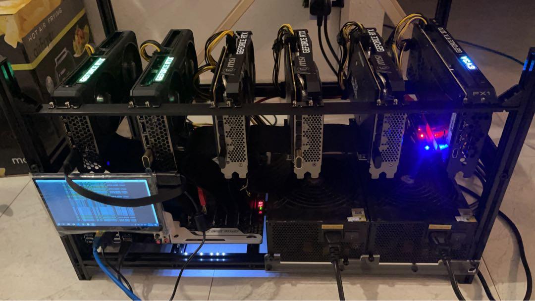 RTX 3060 Mining Rig Builder skeleton , Computers & Tech, Parts ...