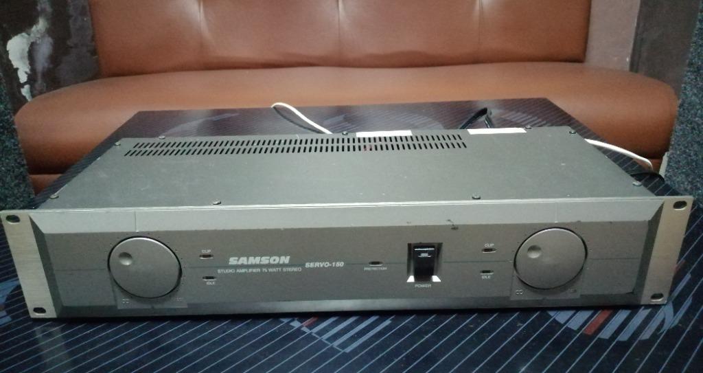 Samson Servo 150 Power Amplifier for UR Speakers (Made in Korea), Audio ...