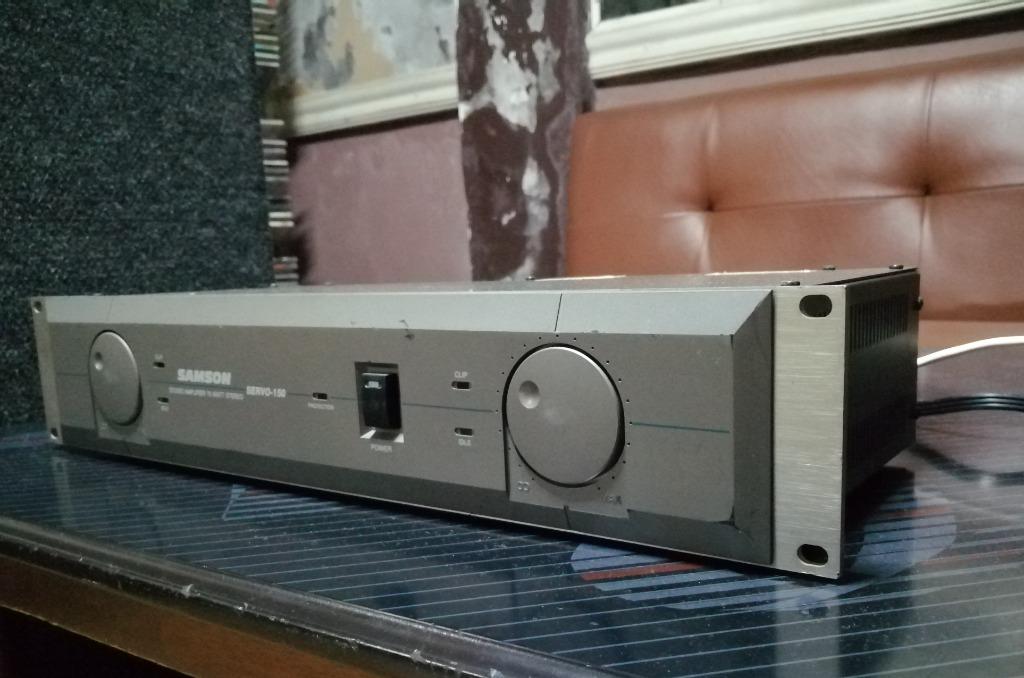 Samson Servo 150 Power Amplifier for UR Speakers (Made in Korea), Audio ...