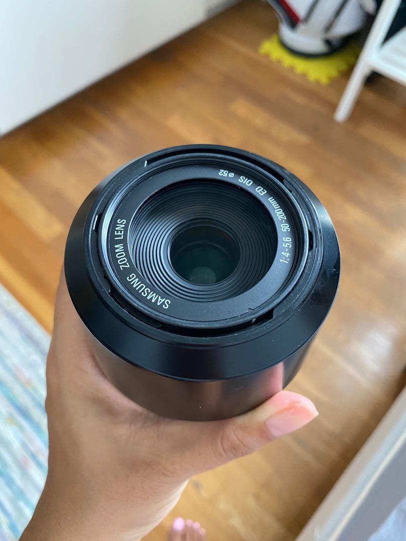 Samsung zoom lens 50-200mm f4.0-5.6, Photography, Lens & Kits on Carousell