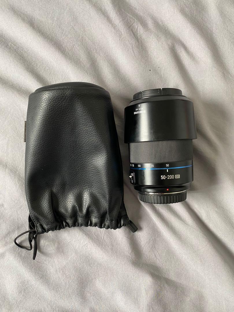 Samsung zoom lens 50-200mm f4.0-5.6, Photography, Lens & Kits on Carousell