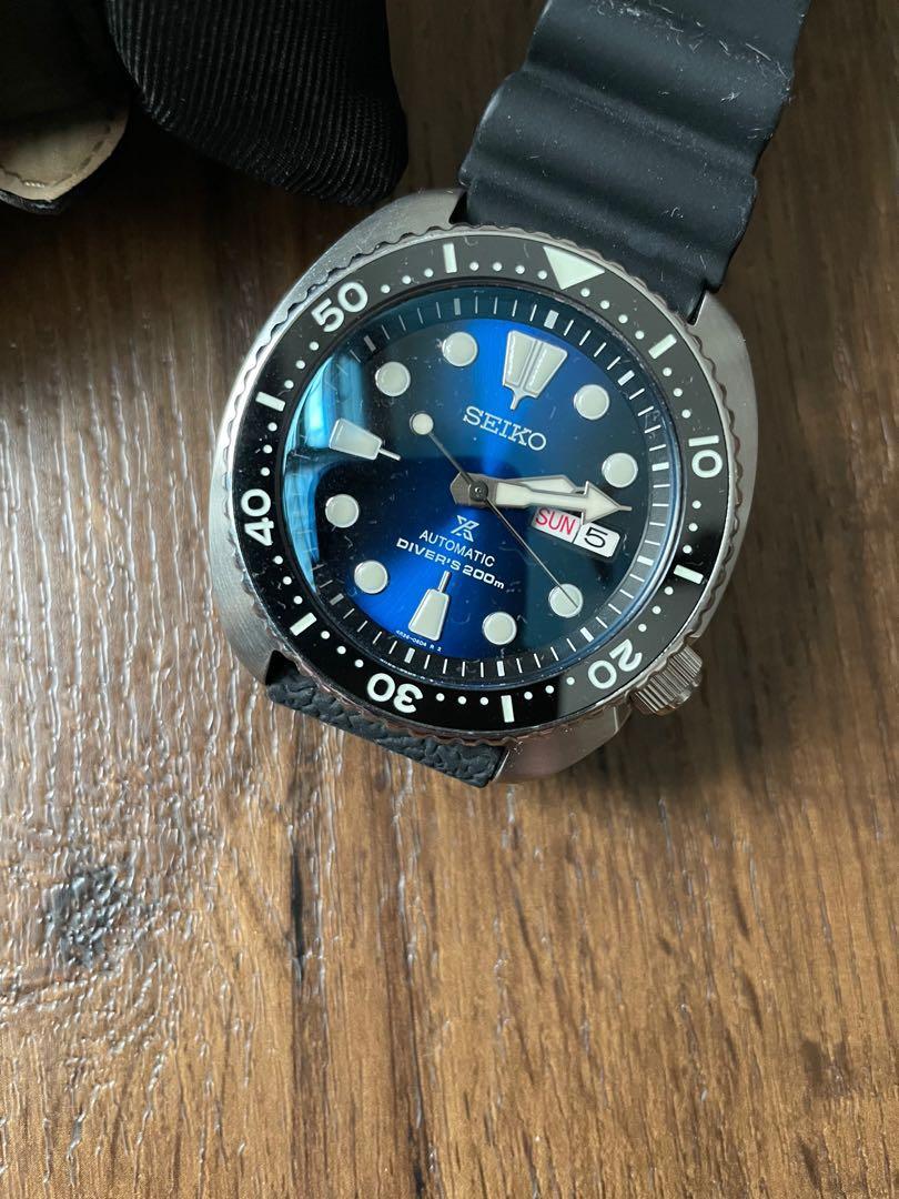 Seiko Turtle Diver Batman, Luxury, Watches on Carousell