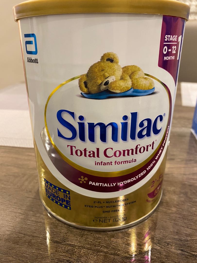 Similac Total Comfort Infant Formula Stage 1, Babies & Kids, Nursing ...
