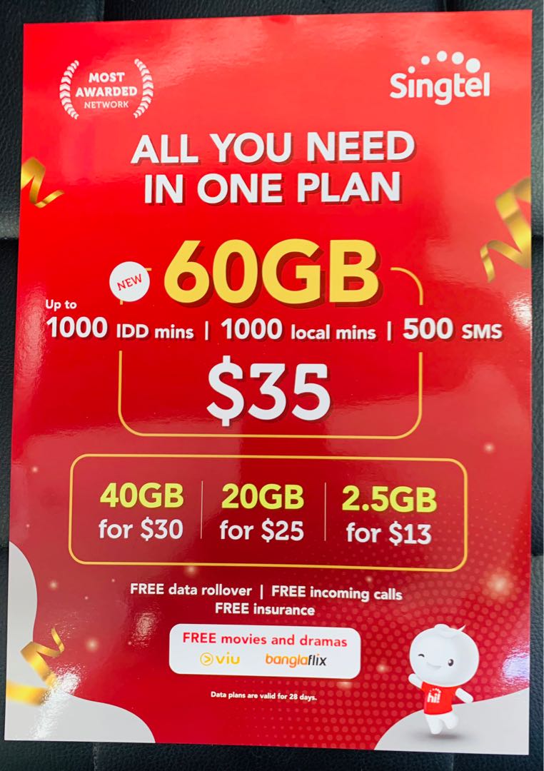 Singtel Prepaid Top up - ELoad, Mobile Phones & Tablets, Others on ...