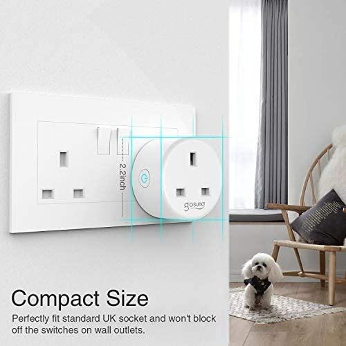 Smart Plug, Gosund WiFi Plugs Socket Work with Amazon Alexa, Google ...