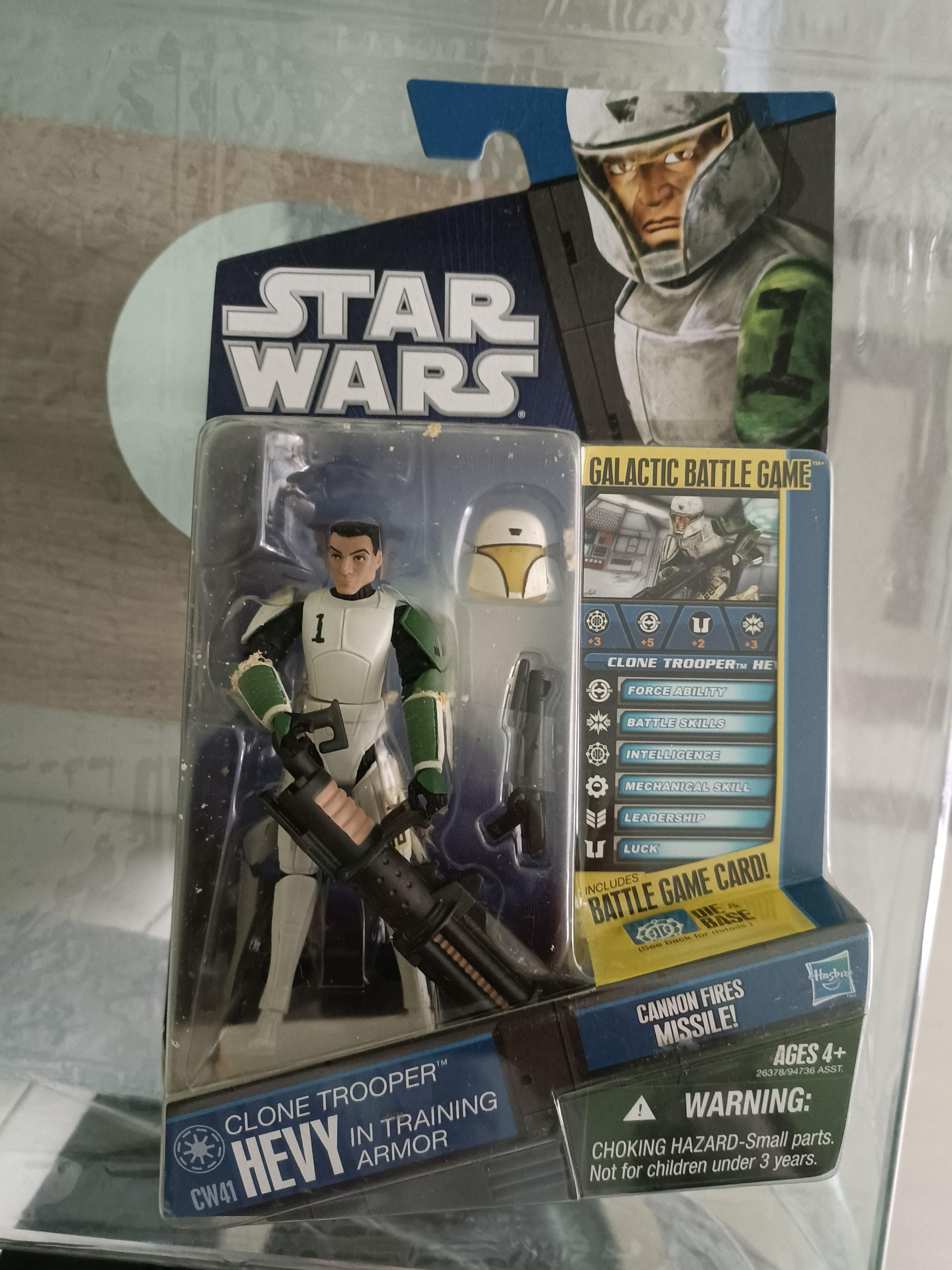 Star wars clone wars clone trooper Hevy, Hobbies & Toys, Toys & Games ...