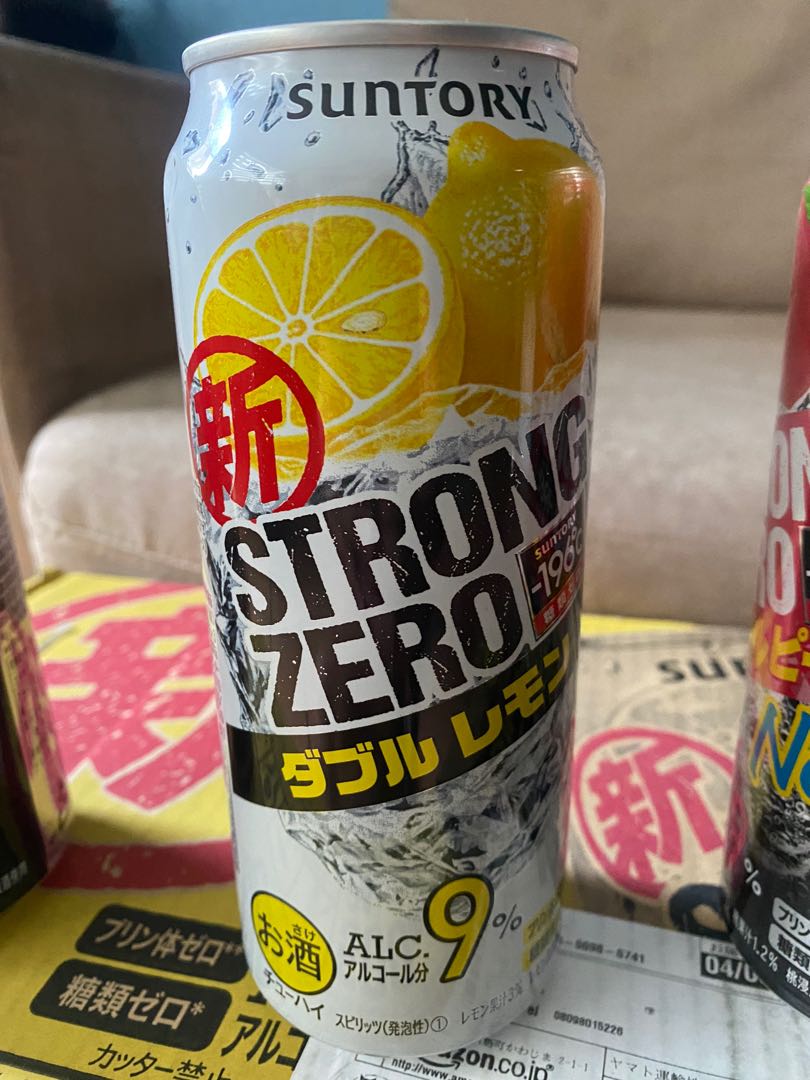 Suntory Strong Zero (500 ML), Food & Drinks, Beverages on Carousell