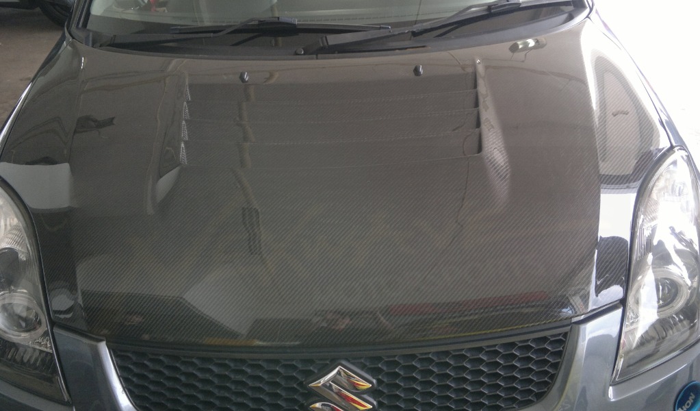 suzuki swift sport SLR Charge speed tm square craft topfuel cf bonnet ...