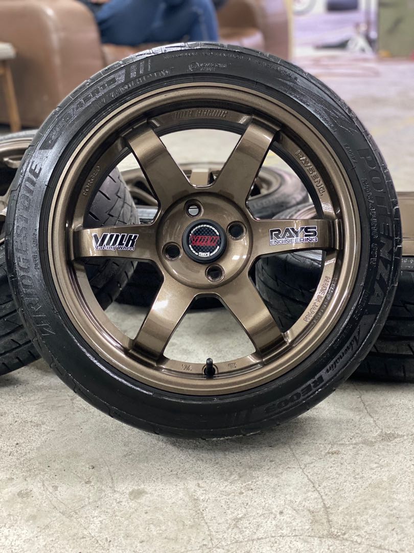 Te37 rota 16”, Auto Accessories on Carousell