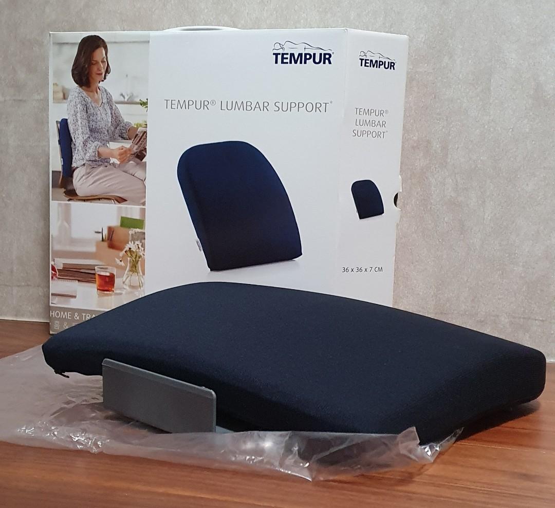 TEMPUR® LUMBAR SUPPORT, Health & Nutrition, Massage Devices on Carousell