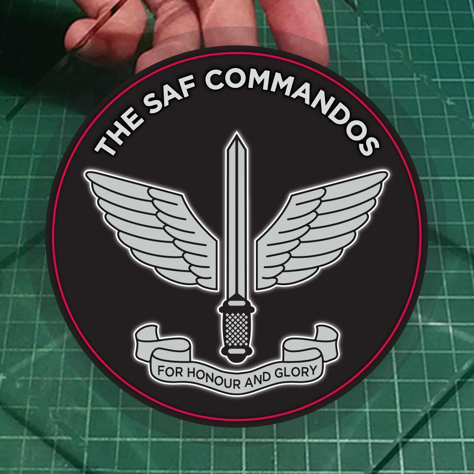 The SAF COMMANDOS - FOR HONOUR AND GLORY . Airborne Rangers . Static ...