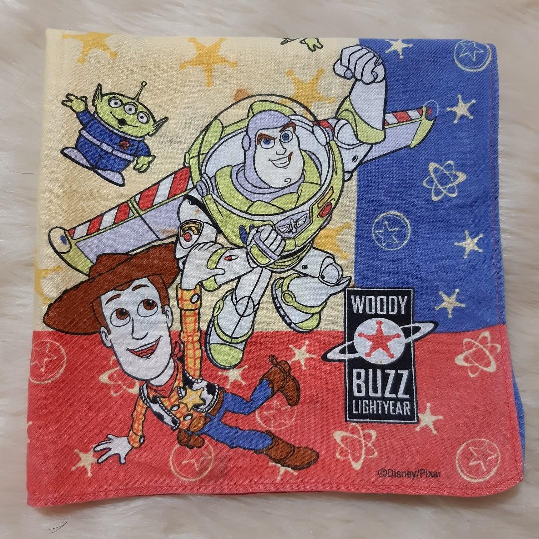 TOY STORY HANDKERCHIEF, Women's Fashion, Watches & Accessories, Scarves ...