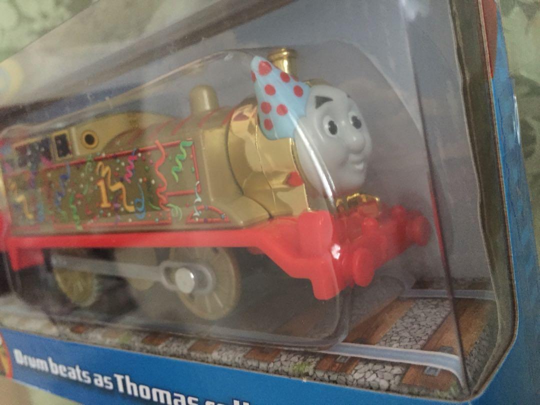 Trackmaster Golden Thomas Train, Hobbies & Toys, Toys & Games on Carousell