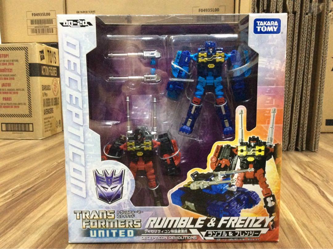 TakaraTomy Transformers United Rumble and Frenzy, Hobbies & Toys, Toys ...