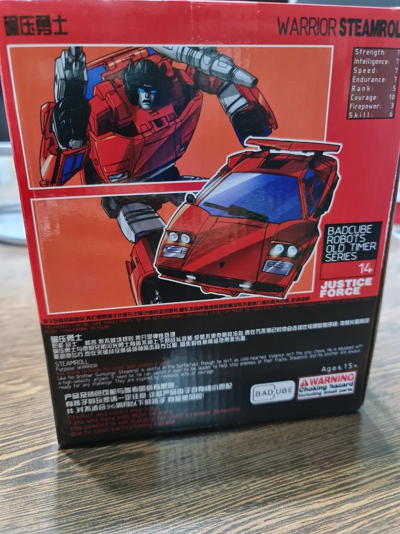 Transformers Badcube OTS-14 Warrior Steamroll, Hobbies & Toys, Toys ...