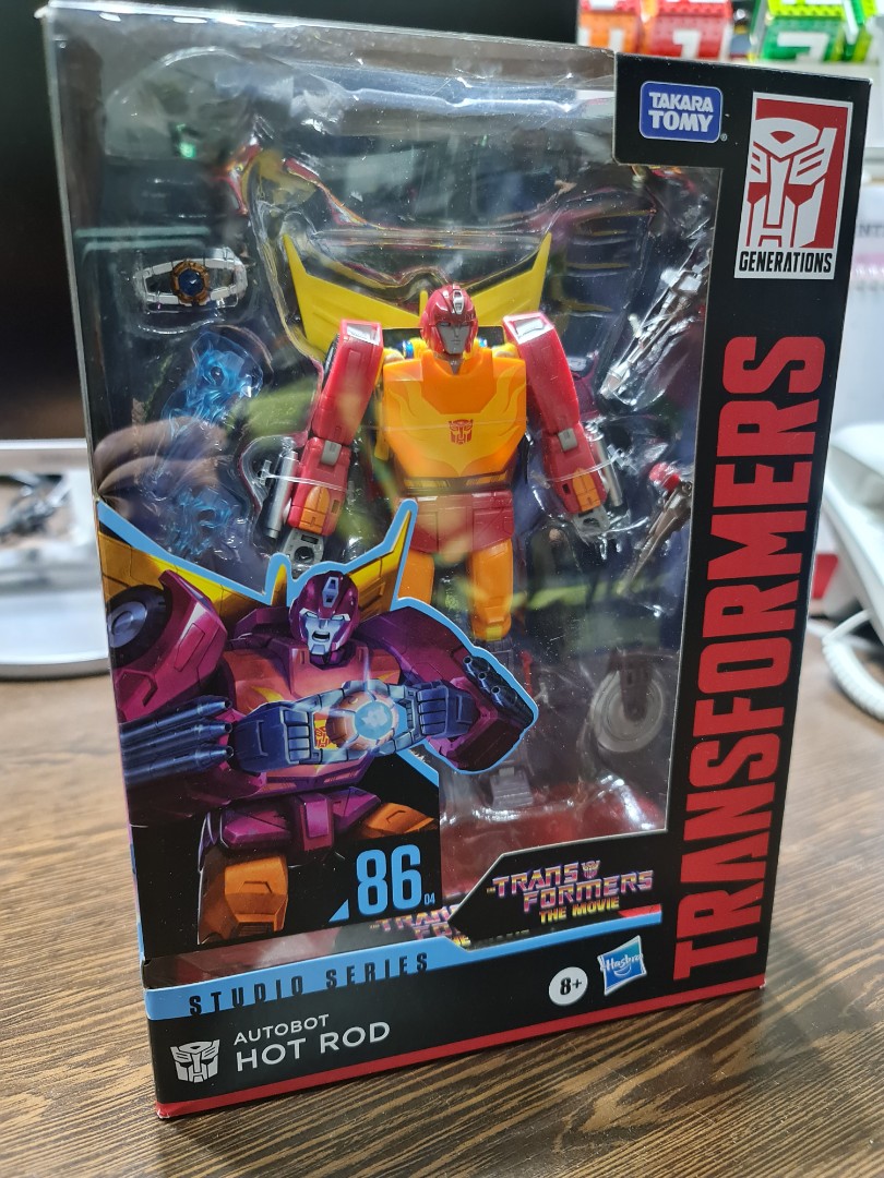 Transformers Studio Series 86 Hot Rod, Hobbies & Toys, Toys & Games on ...