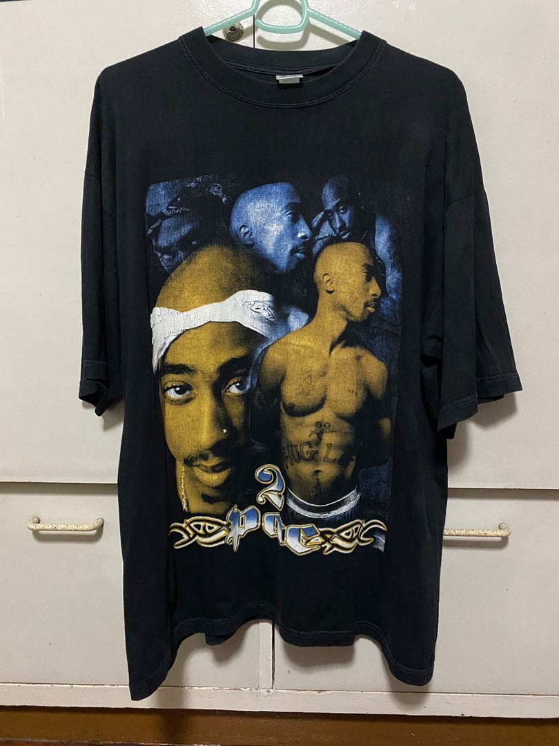 Tupac Shakur Memorial 90s Bootleg Size 2XL, Men's Fashion, Activewear ...