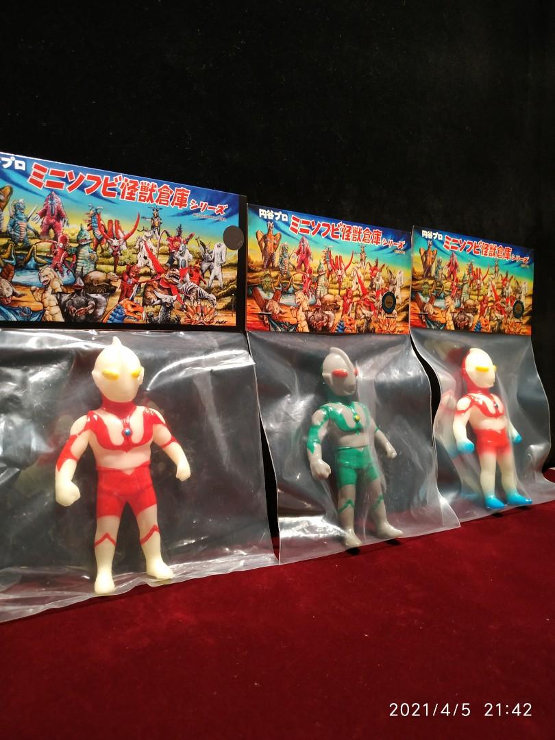 Ultraman Max Toys Bullmark Yamanaya Marusan Sofubi Glow In The Dark ...