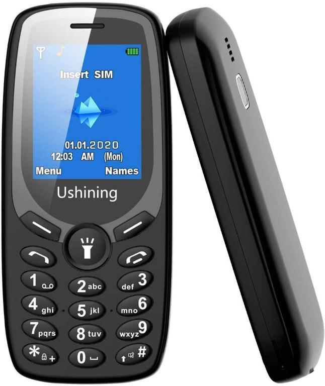 Ushining 3G Unlocked Senior Cell Phone Dual SIM Feature Phone with ...