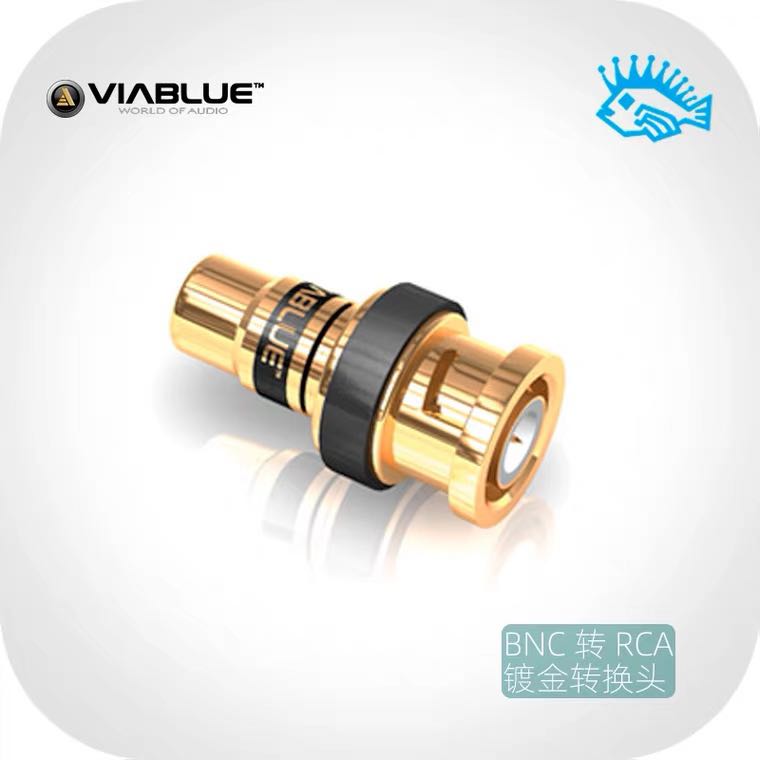 Viablue RCA to BNC adapter, Audio, Portable Audio Accessories on Carousell