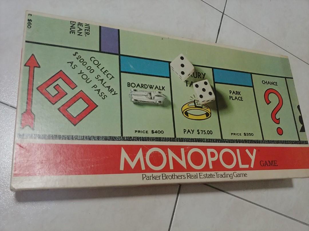Vintage Monopoly Board Game, Hobbies & Toys, Toys & Games on Carousell