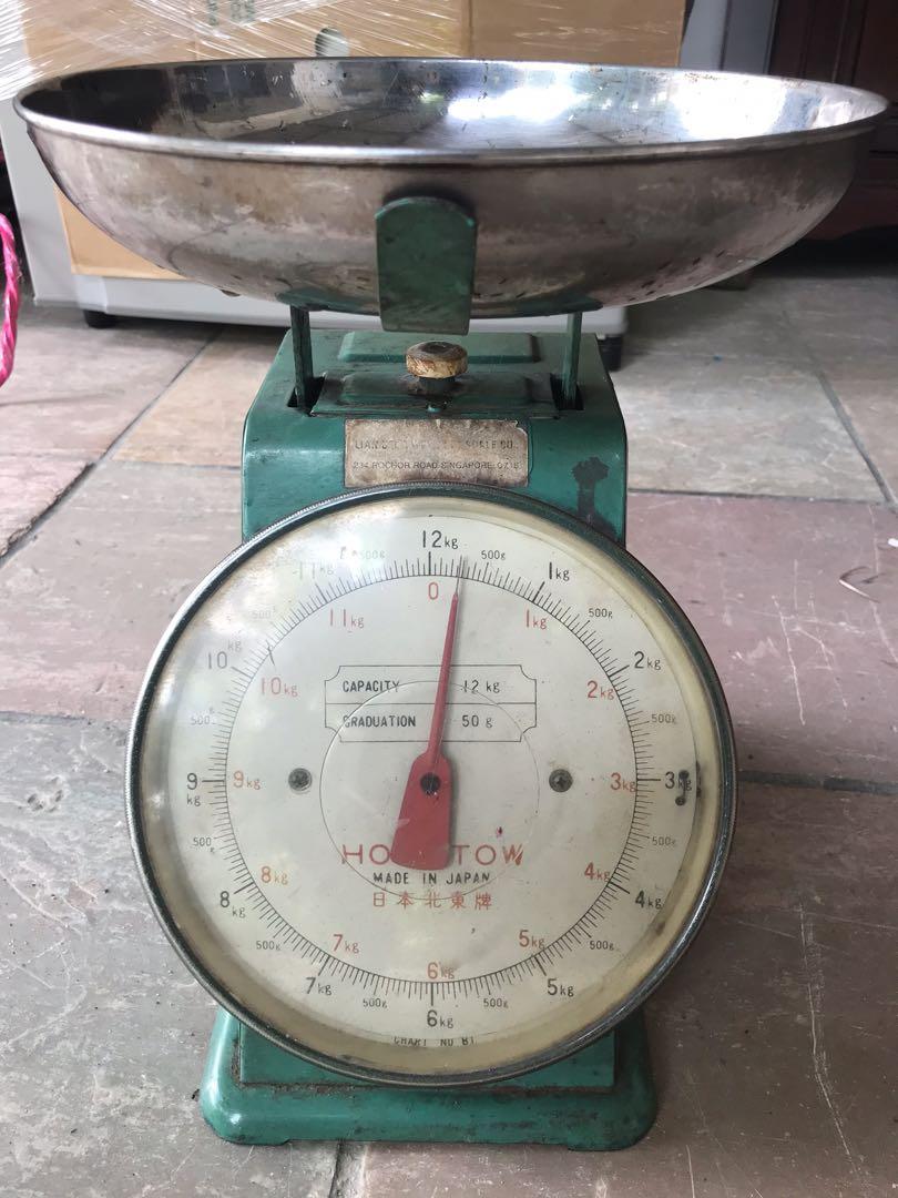 Vintage Weighing Scale, Hobbies & Toys, Memorabilia & Collectibles ...
