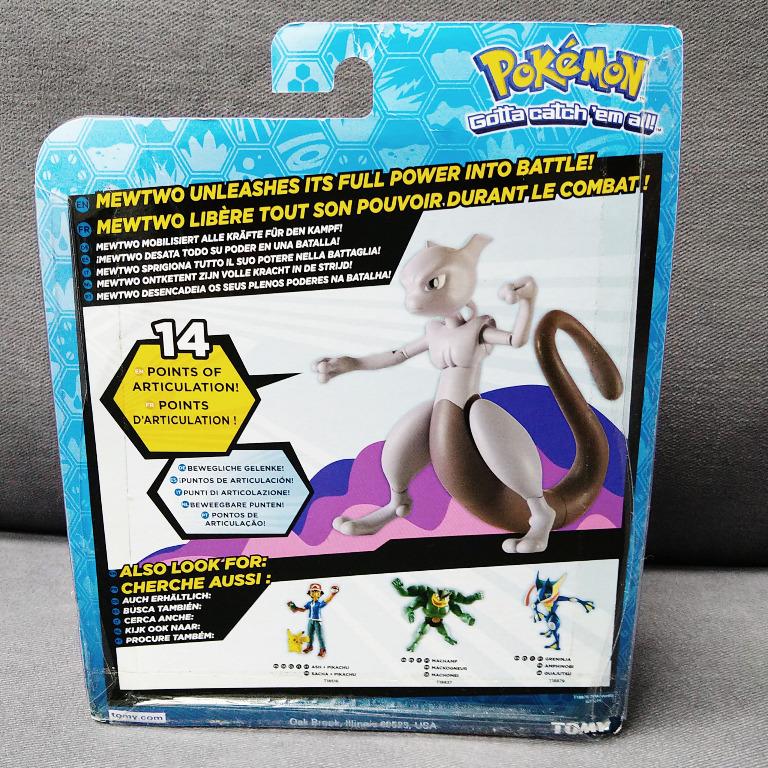 Pokemon Mewtwo Toy Figure by TOMY with multiple points of Articulation ...